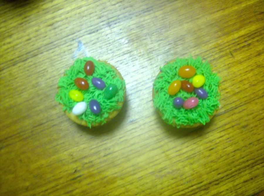 Grass With Jelly Bean - CakeCentral.com