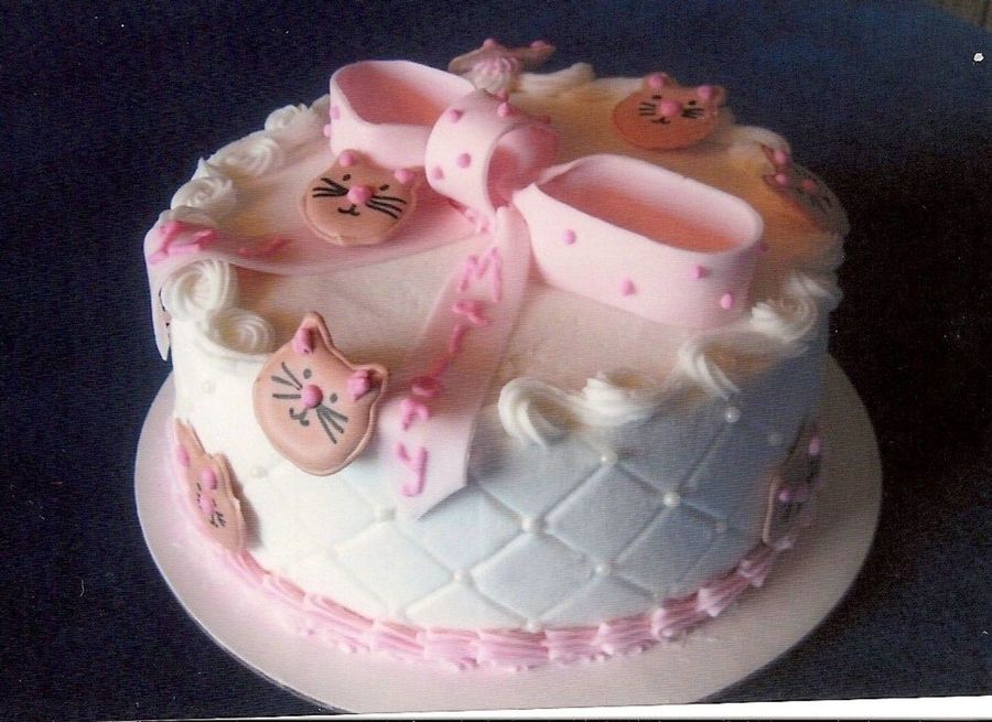 Kitten Cake - CakeCentral.com