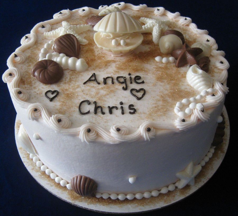 Seashell Cake - CakeCentral.com
