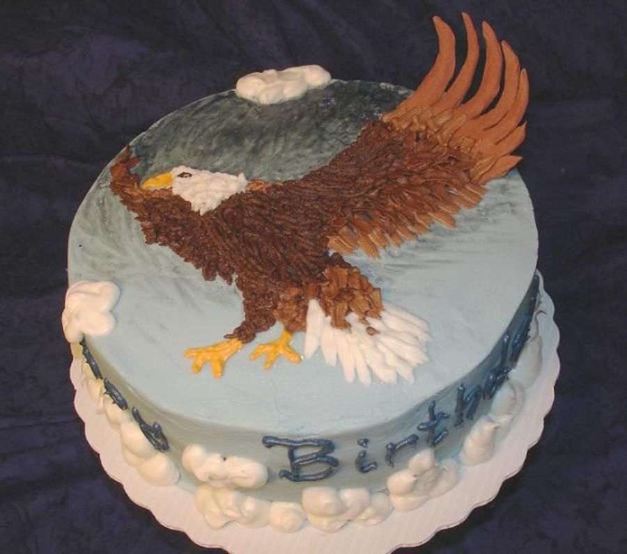Bald Eagle Cake - CakeCentral.com