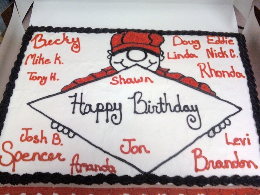 Work B-Days - CakeCentral.com