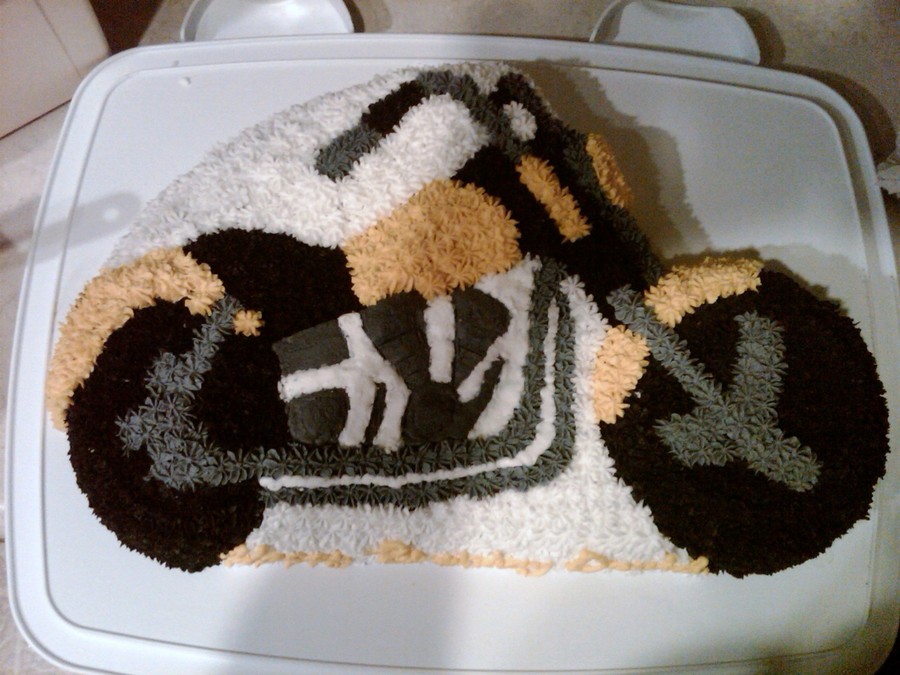Motorcycle Cake - CakeCentral.com