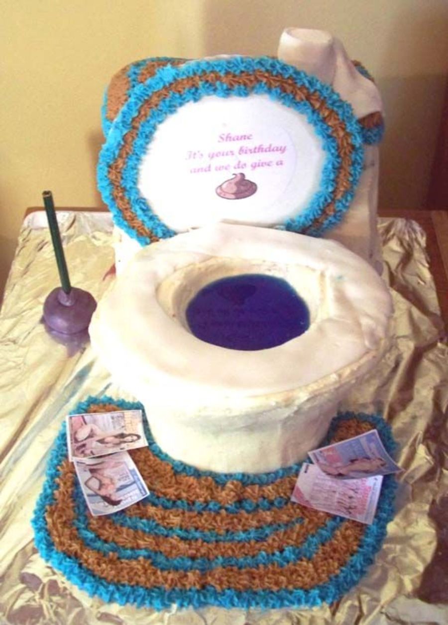Toilet Cake - CakeCentral.com