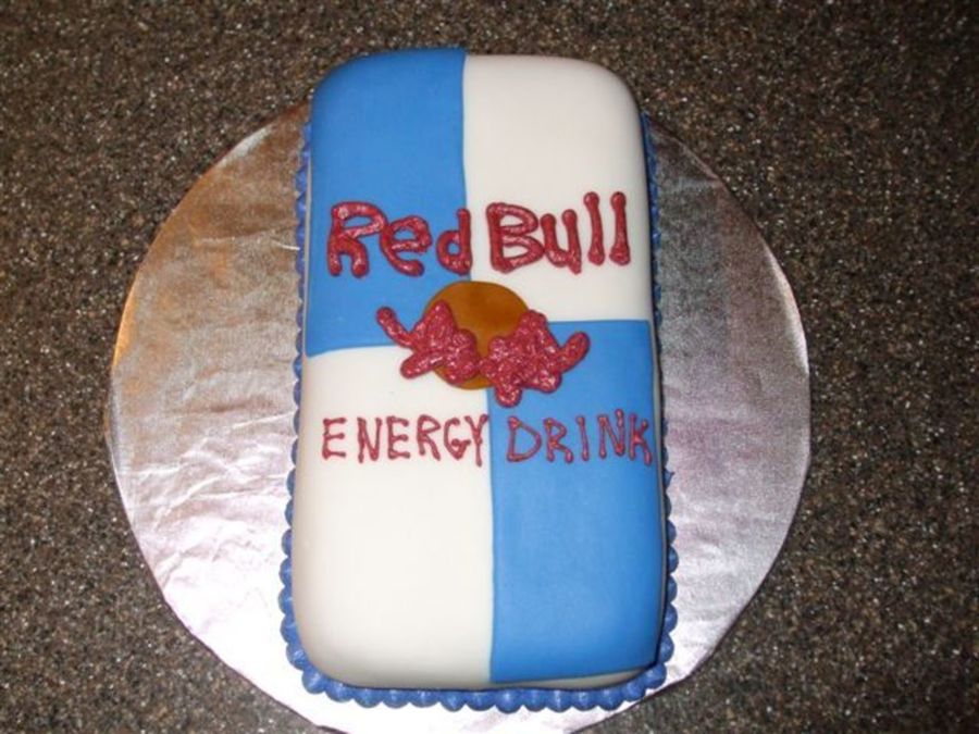 Red Bull Can - CakeCentral.com