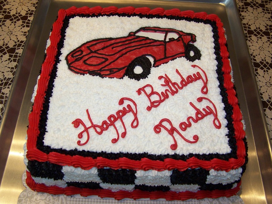 1960's To 1970's Corvette - CakeCentral.com