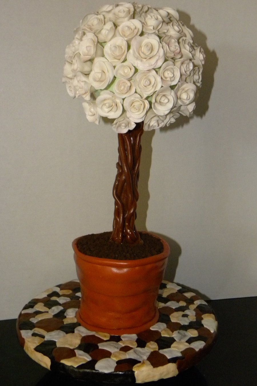 Topiary Birthday Cake - CakeCentral.com