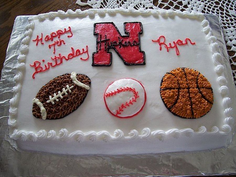 Nebraska_Husker_Cake.jpg - CakeCentral.com