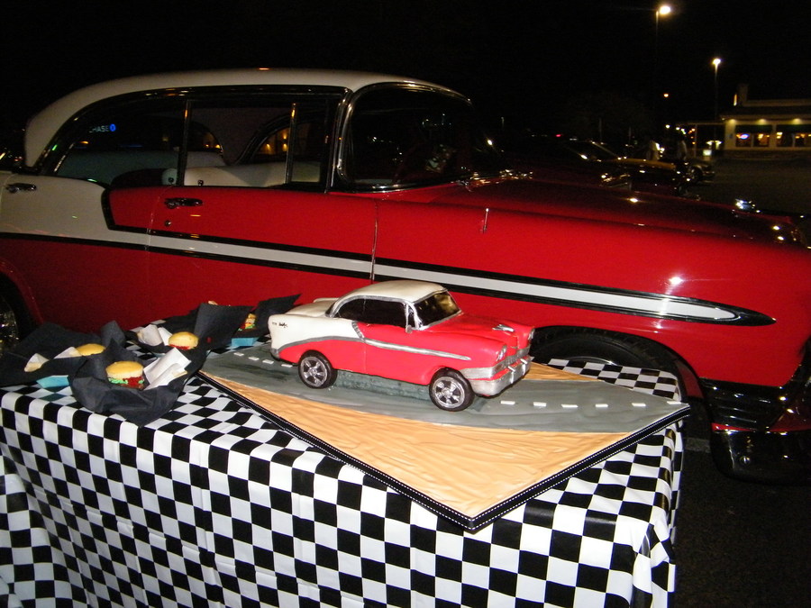 56 Chevy Cake - CakeCentral.com