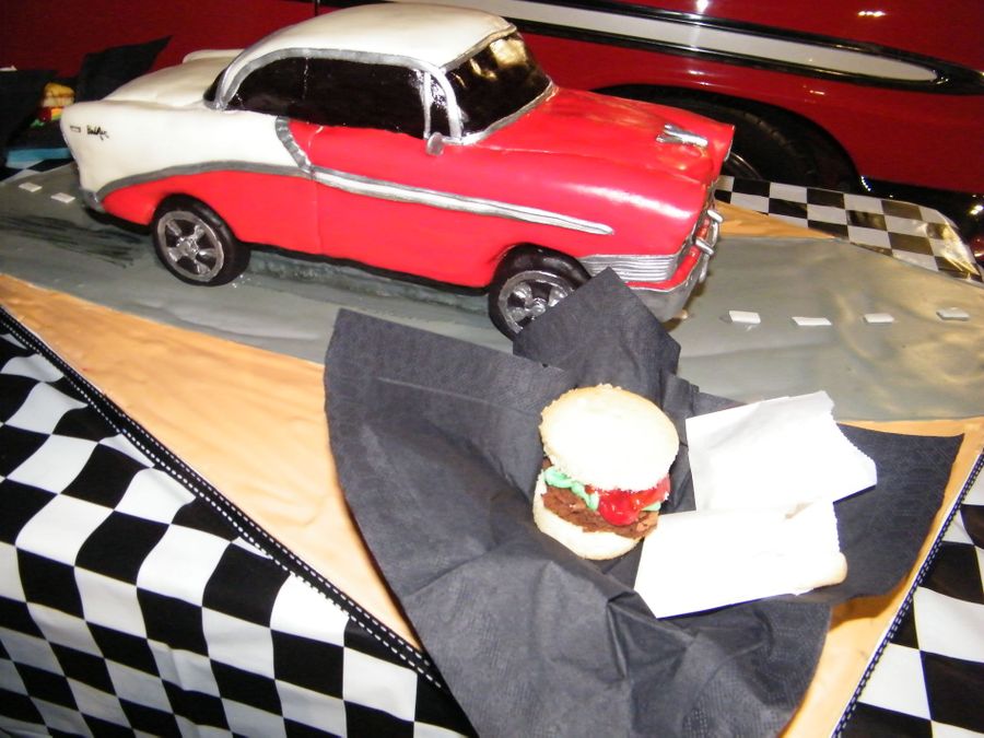 56 Chevy Cake - CakeCentral.com