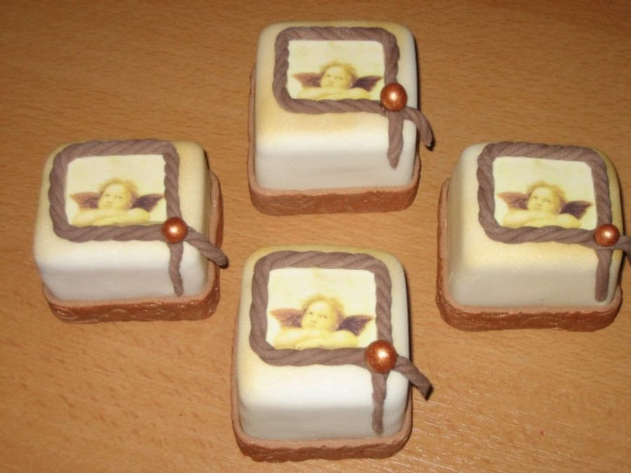 Mini Cakes - Angles - Elegant - CakeCentral.com