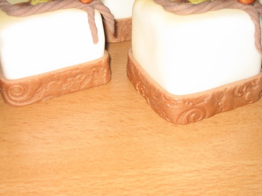 Mini Cakes - Angles - Elegant - CakeCentral.com