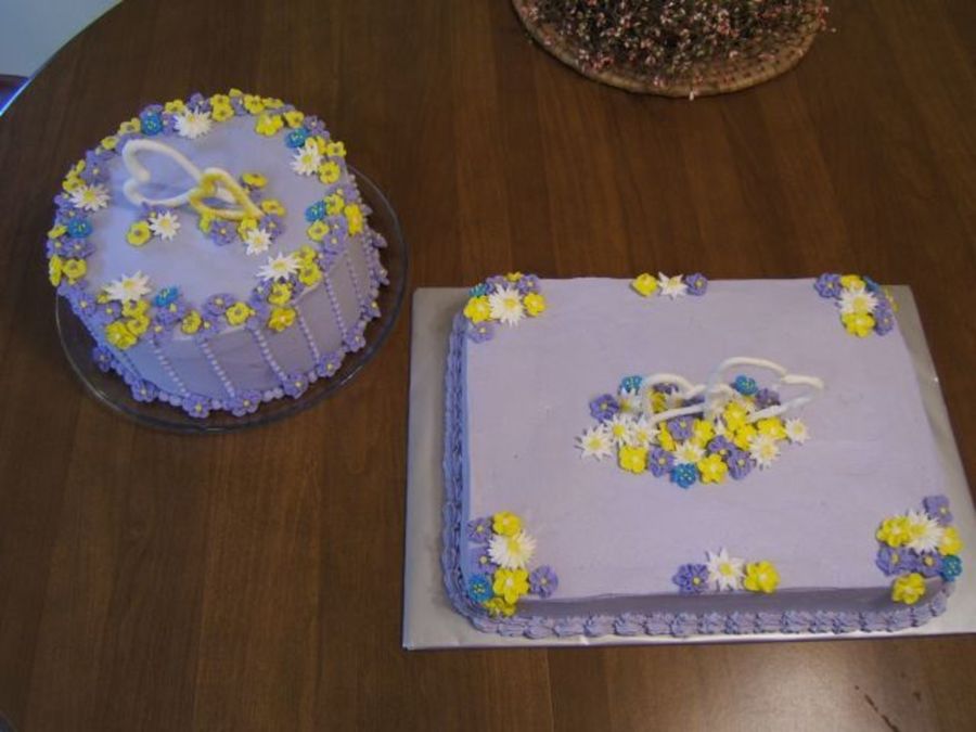 Purple Summer Wedding - CakeCentral.com