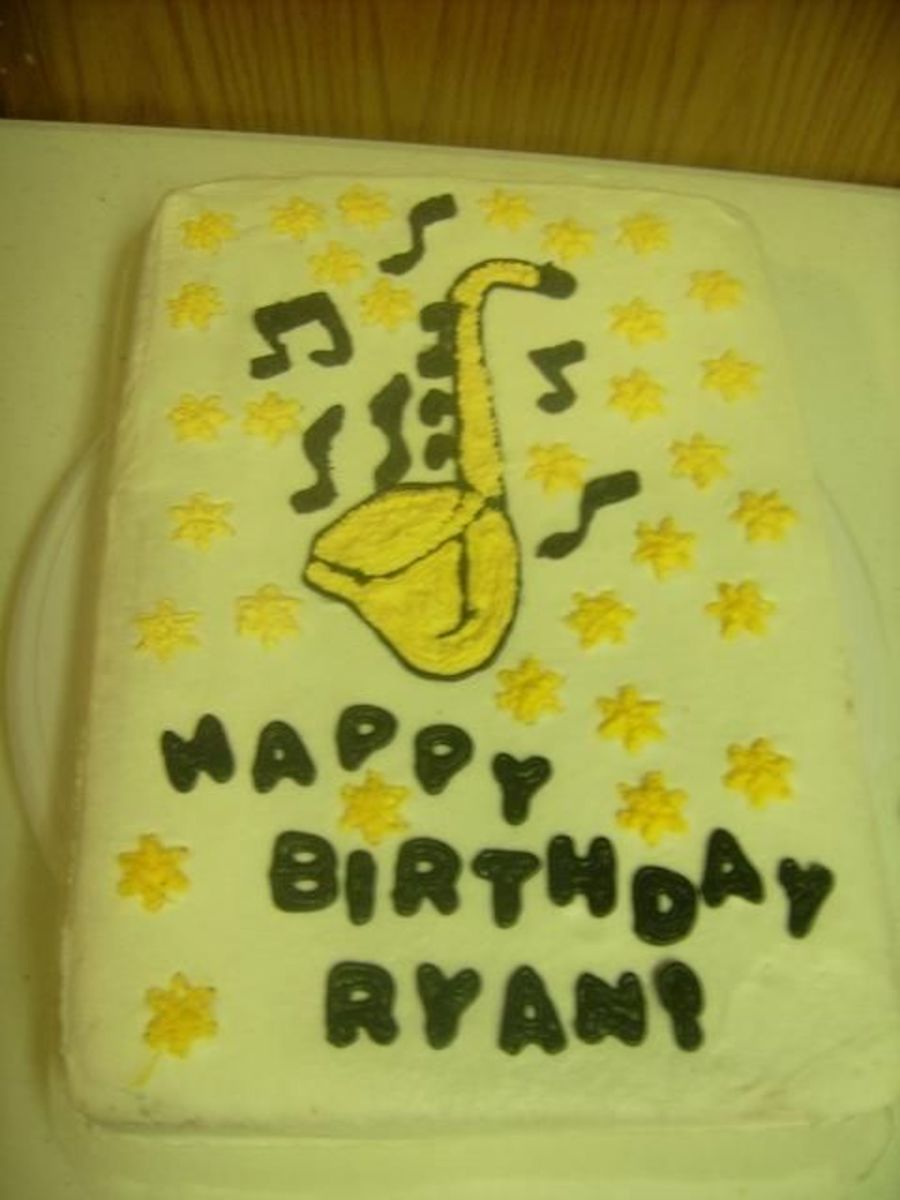 Ryan's Bday Cake - CakeCentral.com