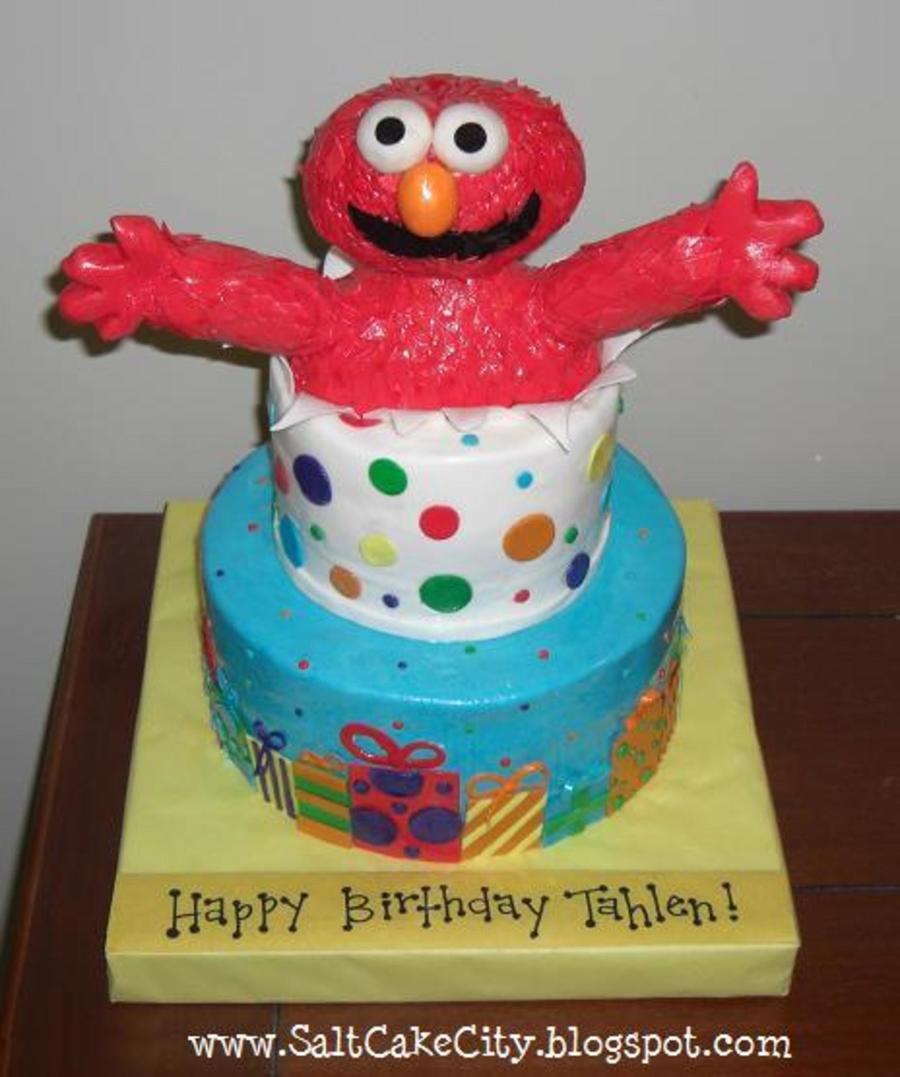 Elmo Cake - CakeCentral.com