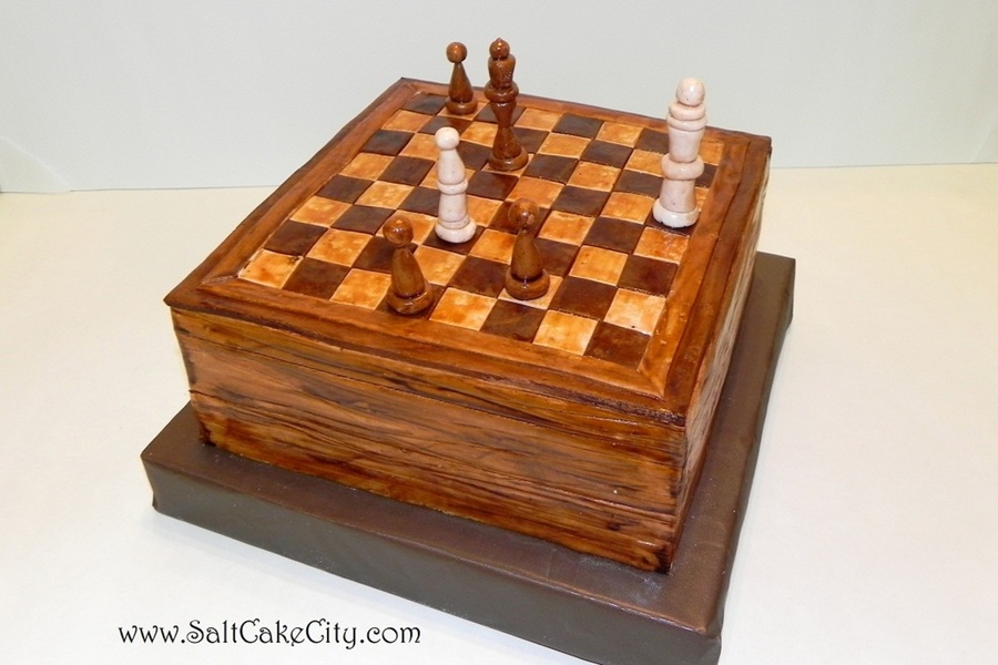 Chess Board Cake - CakeCentral.com