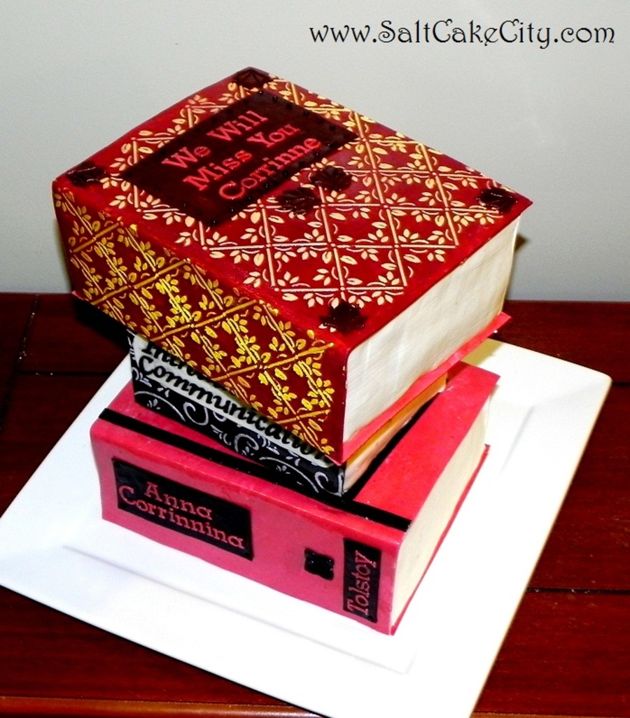 Book Cake - CakeCentral.com
