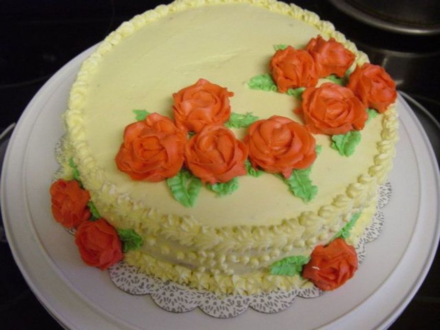 Practicing My Roses - CakeCentral.com