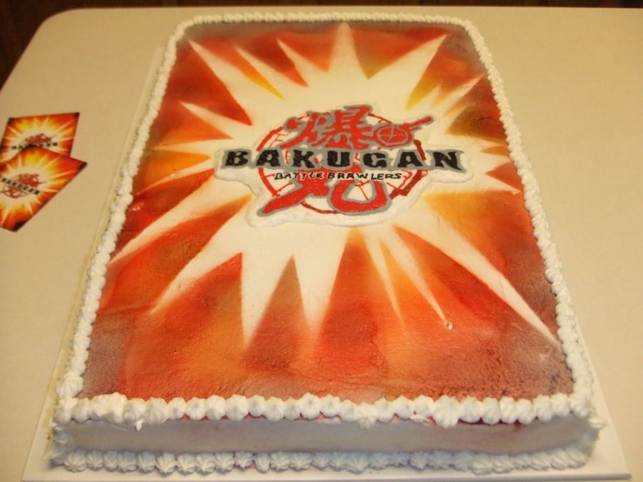 Bakugan Cake - CakeCentral.com
