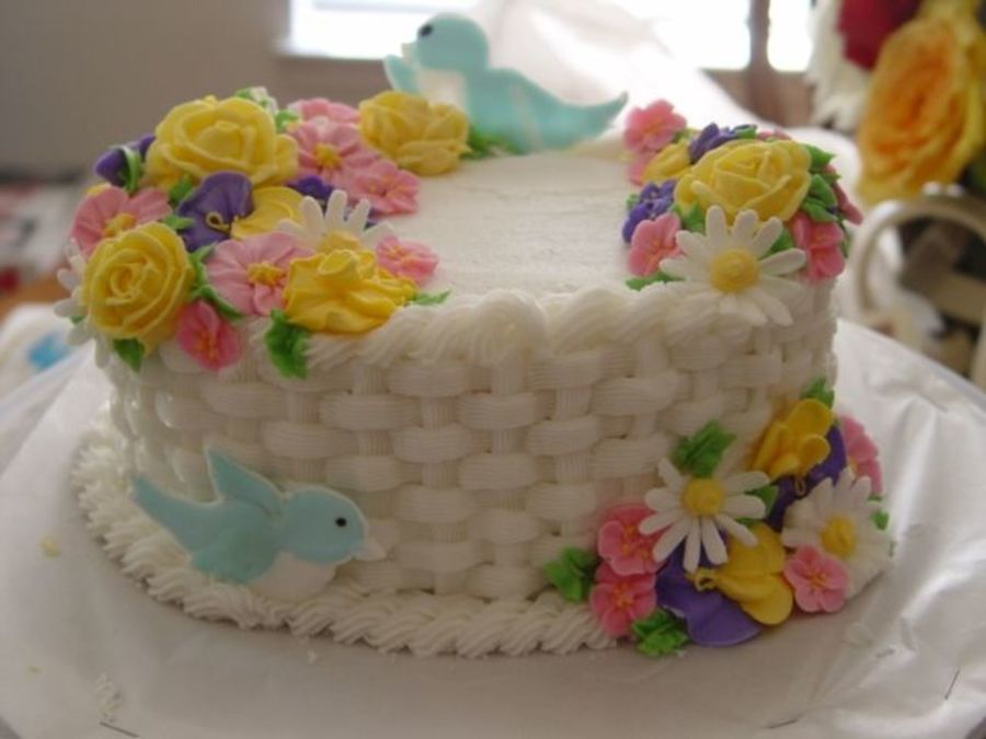 Wilton Class 2 Final Cake - CakeCentral.com