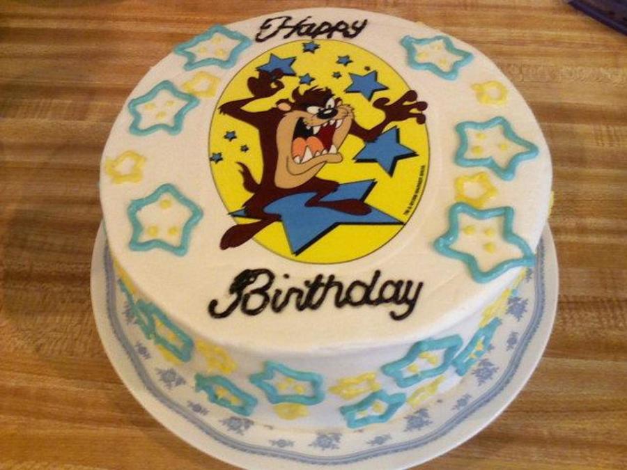 Taz Birthday Cake - CakeCentral.com