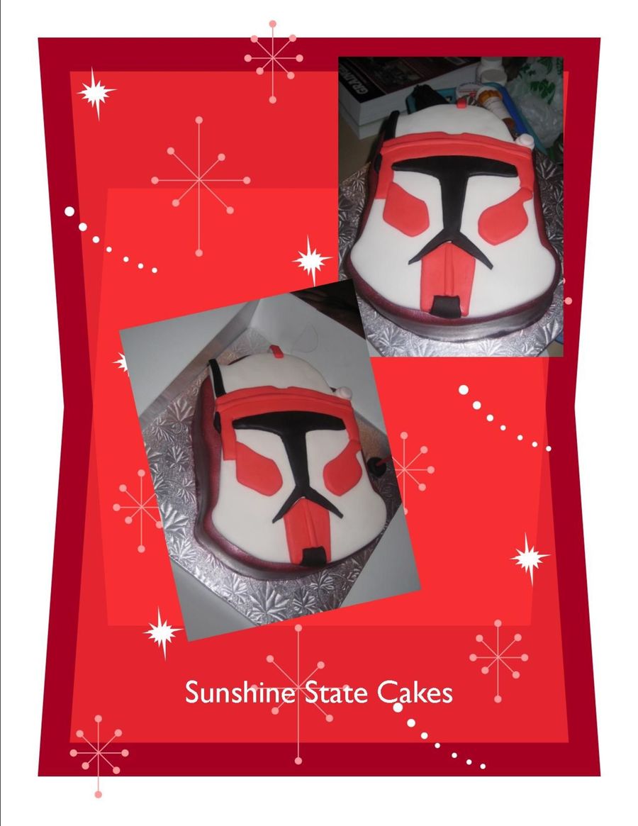 Commander Fox Cake - CakeCentral.com