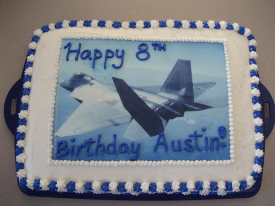 F-22 Raptor Cake - CakeCentral.com