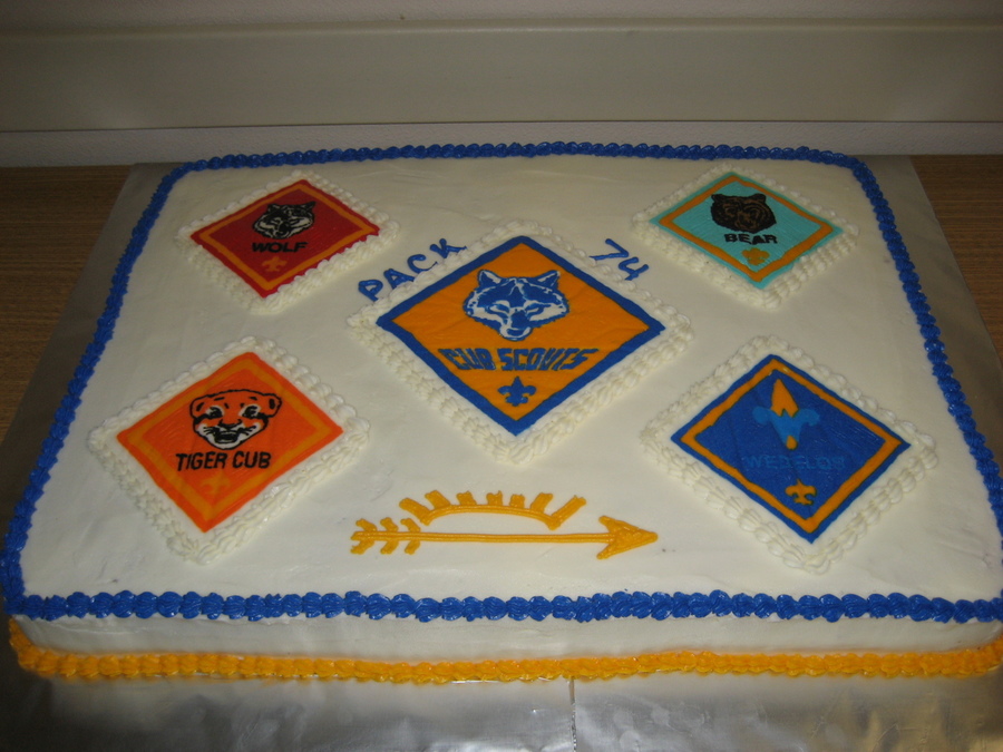 Cub Scout Blue & Gold - CakeCentral.com