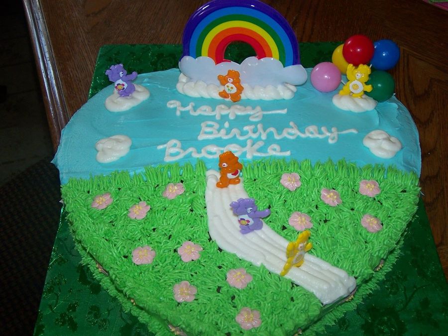 Carebears In The Clouds - CakeCentral.com