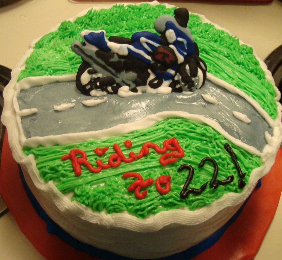 Free Standing Suzuki, Xr Motorcycle.. - CakeCentral.com