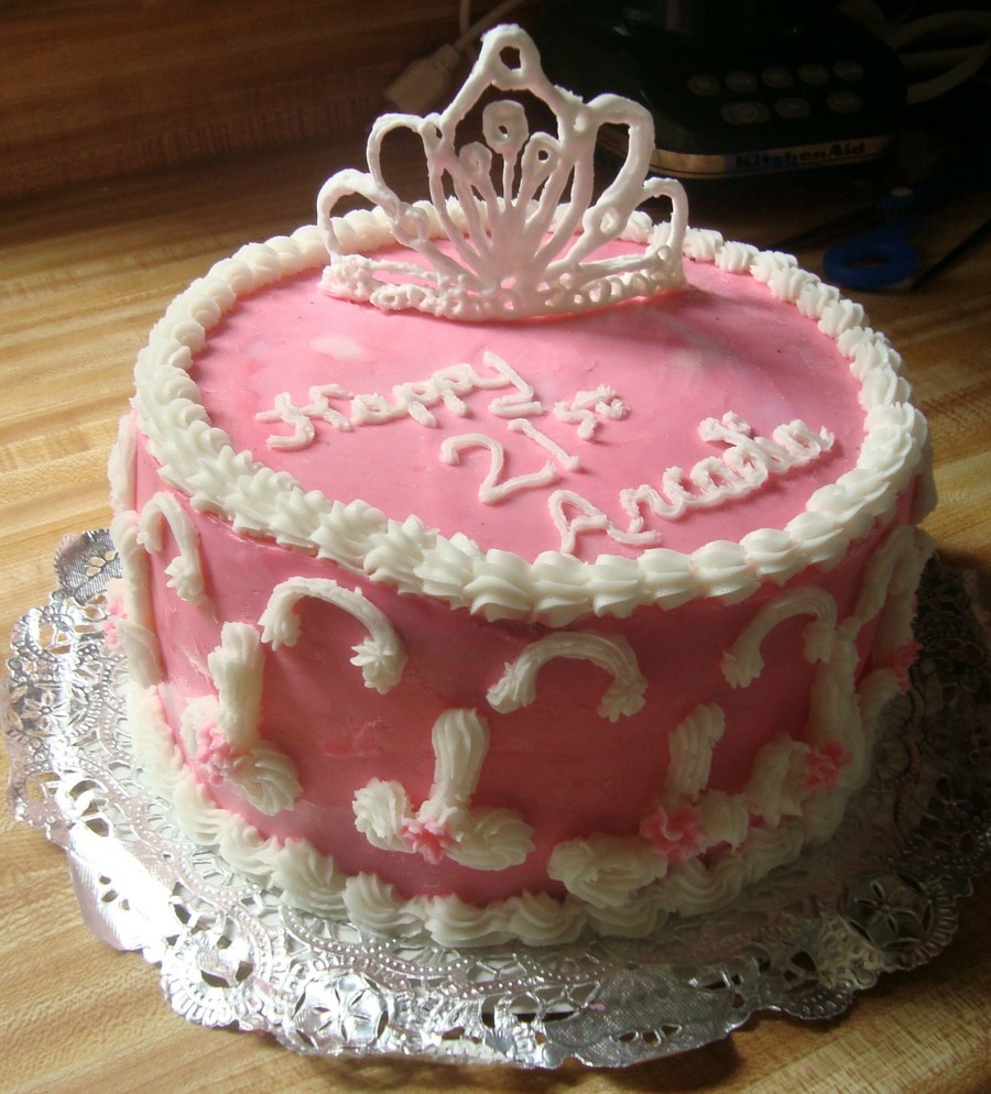 Princess Tiara Cake - CakeCentral.com