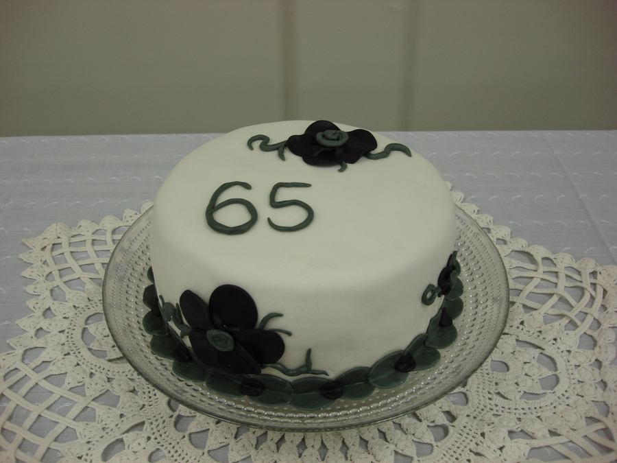65 Year Anniversary - CakeCentral.com