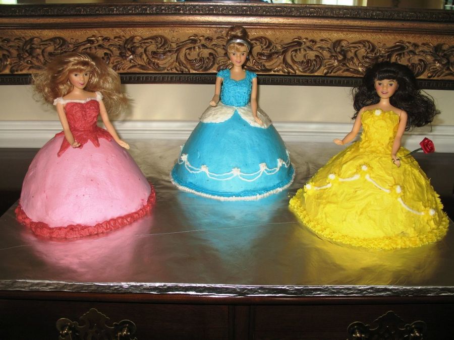 Three Favorite Princesses - CakeCentral.com