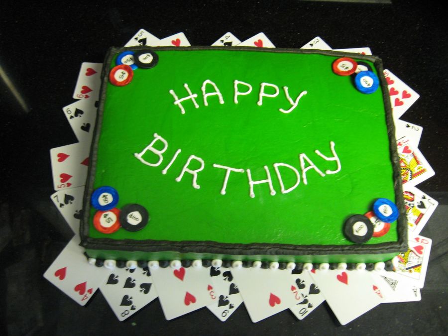 Blackjack Happy Birthday - CakeCentral.com