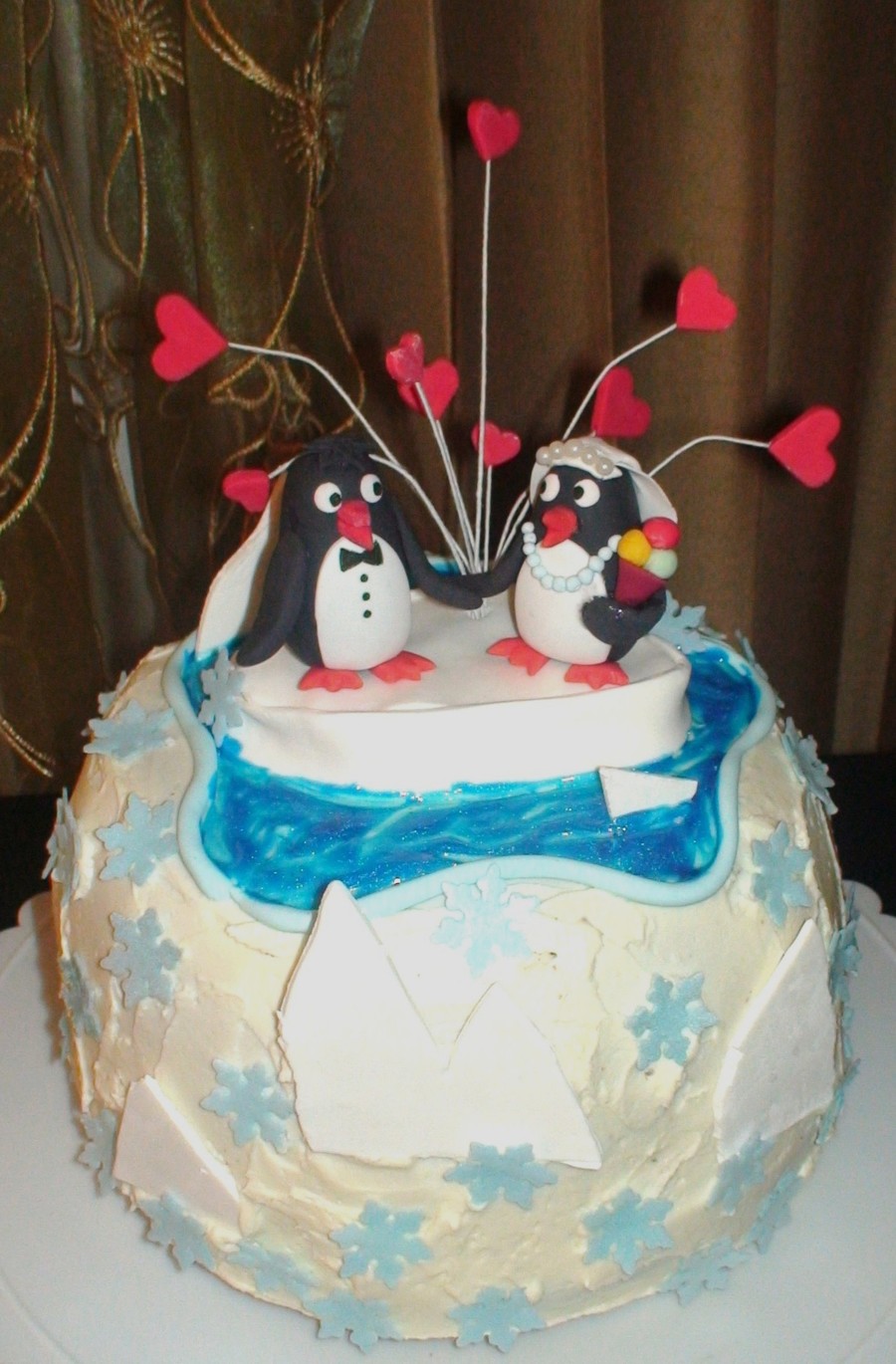Winter Wedding Anniversary. - CakeCentral.com