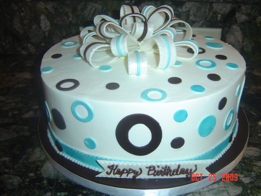 12"birthday Cake - CakeCentral.com