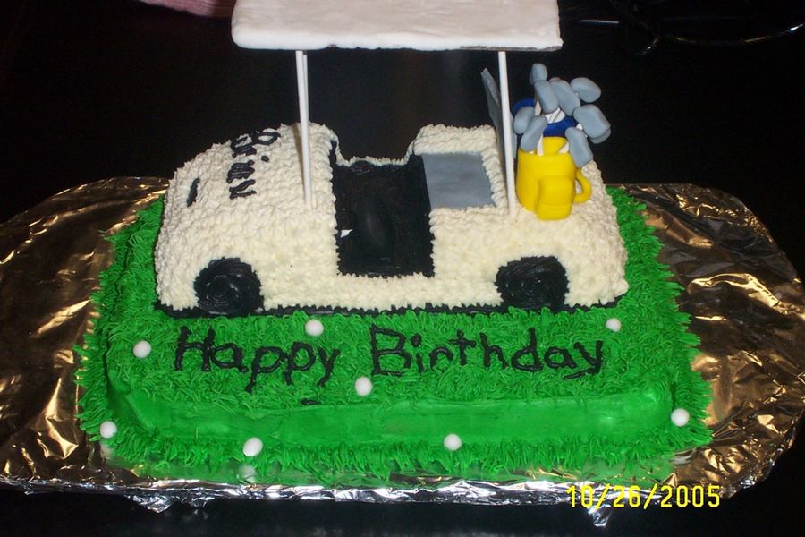 Golf Cart - CakeCentral.com
