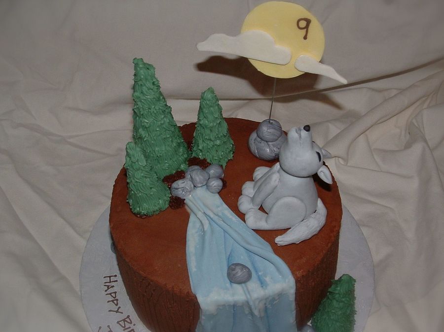 Great Wolf Lodge Cake - CakeCentral.com
