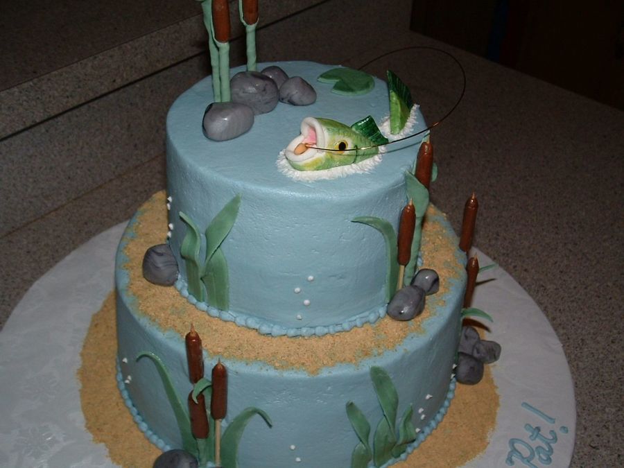 Fishing Cake - CakeCentral.com