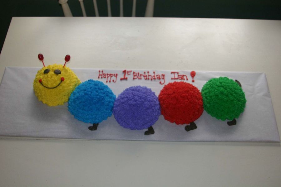 Baby Einstein Caterpillar - CakeCentral.com