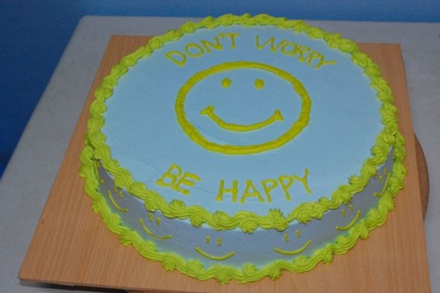 Smiley Cake - CakeCentral.com