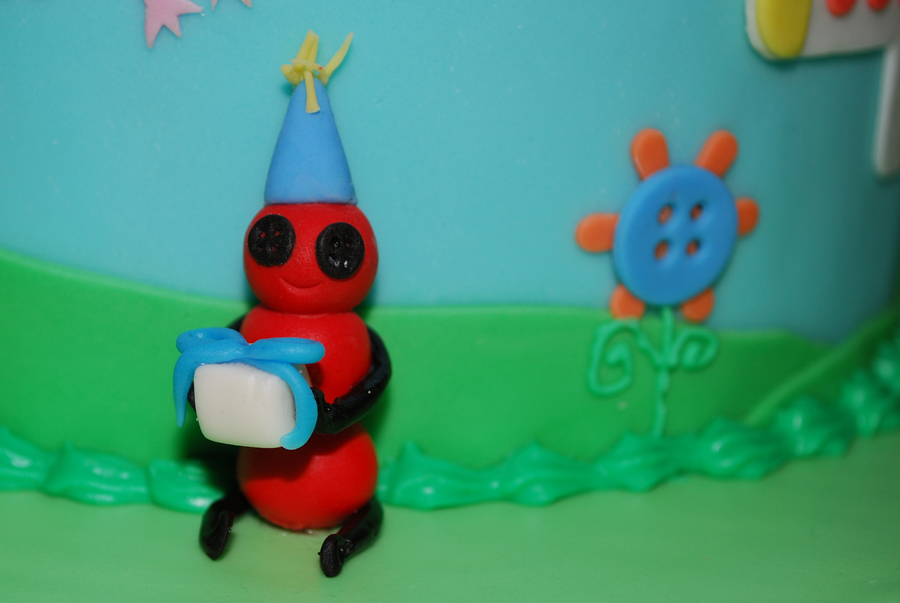 Moose A Moose First Birthday Cake - CakeCentral.com