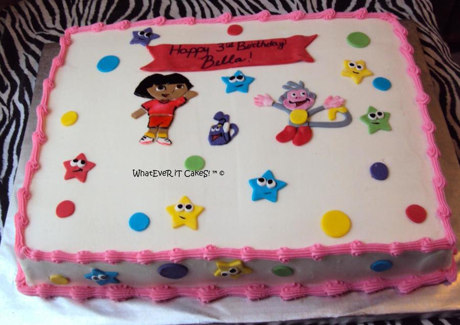 Dora & Boots - CakeCentral.com