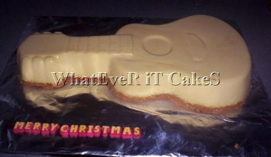 Cheesecake Guitar - CakeCentral.com