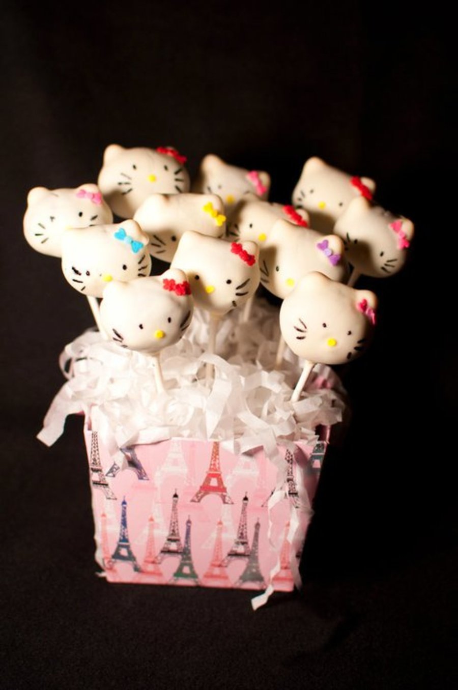 Hello Kitty Cake Pops - CakeCentral.com