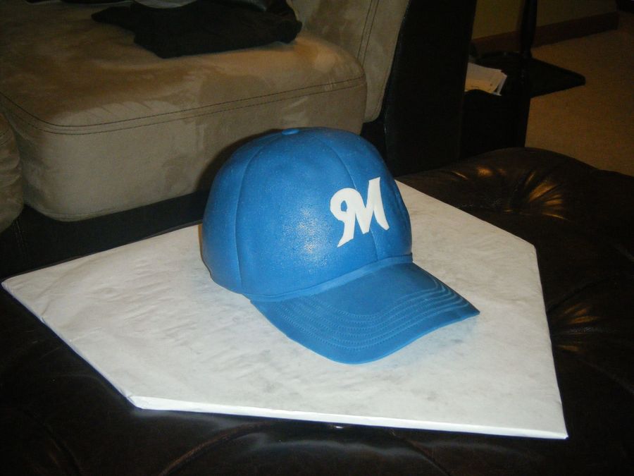 Baseball Cap Cake - CakeCentral.com