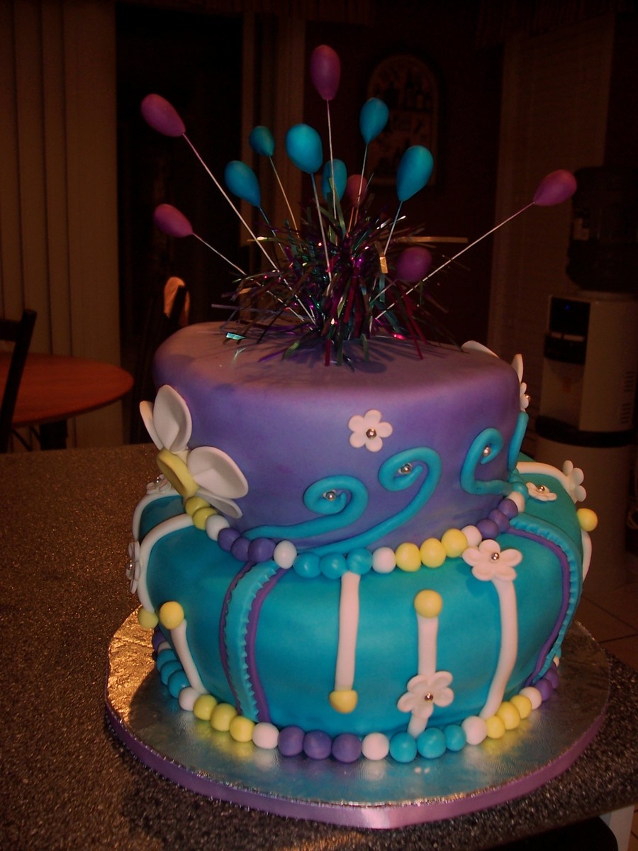 Topsy Turvy Cake - CakeCentral.com