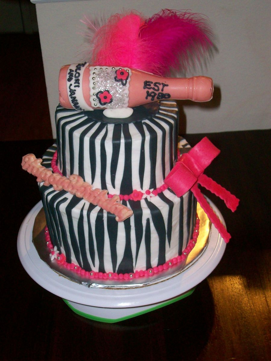 Diva Twins Birthday Cake - CakeCentral.com