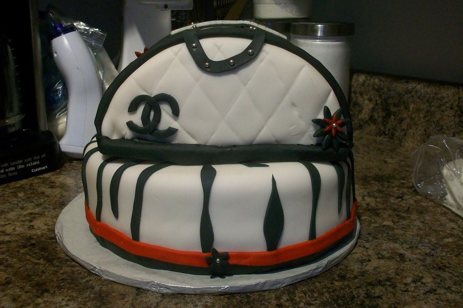 Chanel Bag Cake - CakeCentral.com