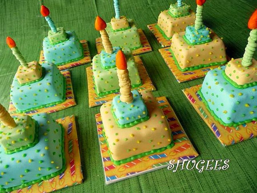 Mini Birthday Cakes... - CakeCentral.com
