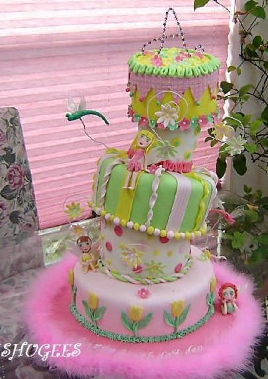 Crooked Fairy Cake... - CakeCentral.com